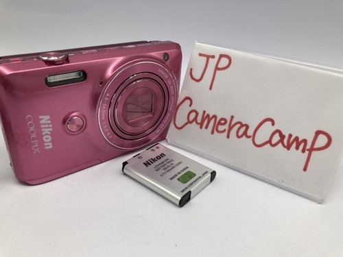 Excellent Nikon Coolpix S6900 pink 16.0MP 12x Digital Camera 2600 | eBay