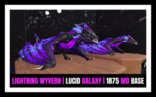ARK Survival Ascended PvE WYVERN Lightning LUCID NEW TOP 1875 md PC ...