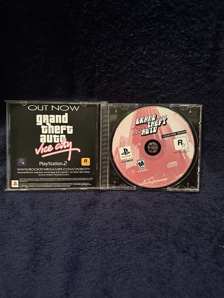 Grand Theft Auto: Collectors' Edition (PS1) - Complete in Box ...