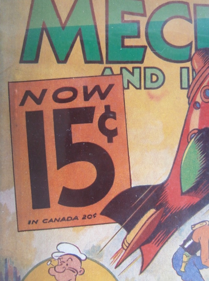 1933 PULP Predecessor To ACTION COMICS #1 First COMIC Book Art ...