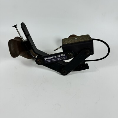 Stroboframe 225 Strobe Flash Bracket For Camera Wooden Grip | eBay