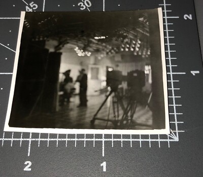 Unusual RARE 1950s Blurry Television Studio TV Camera SET Vintage ...