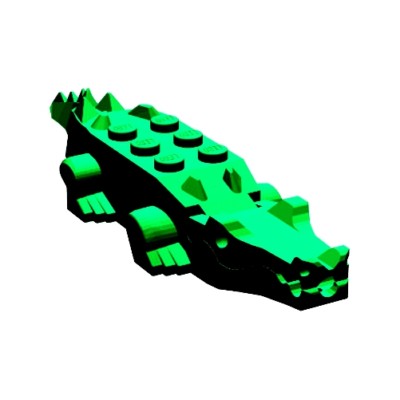 LEGO - Minifig Animal Water - Alligator / Crocodile - - PICK YOUR COLOR ...