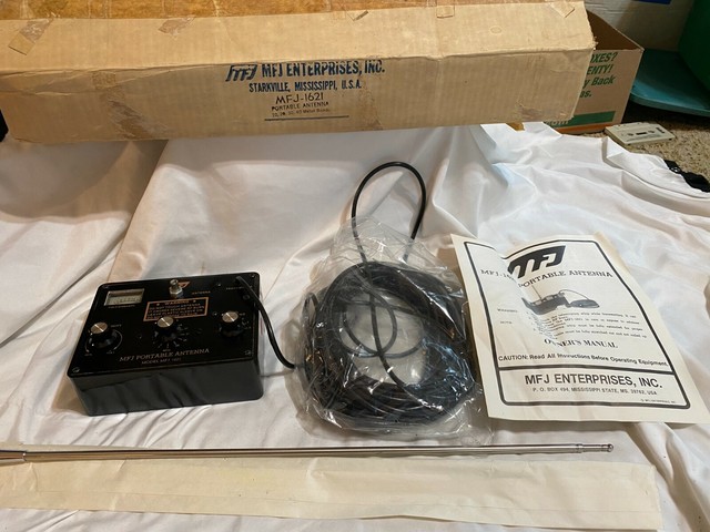 MFJ-1622 Apartment Antenna - HF, 40 Meters Through 2 Meters | eBay