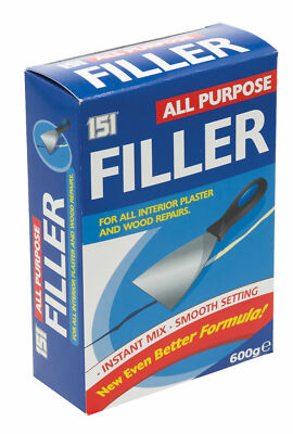 2 x 151 All Purpose Powder Filler Interior Plaster Wood Repairs Instant ...