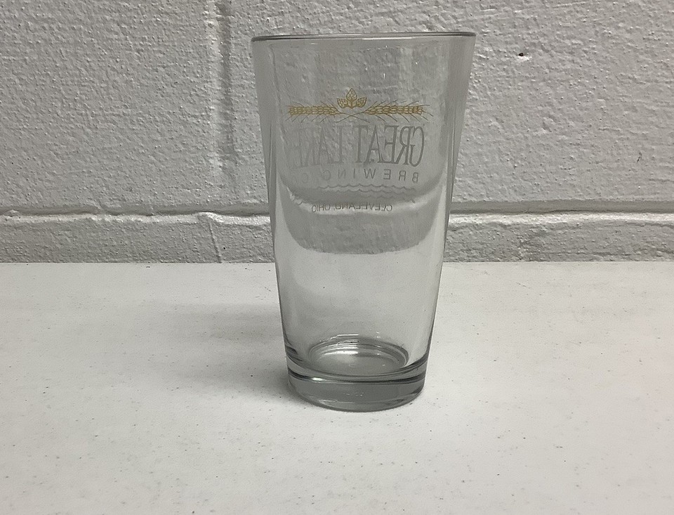 Great Lakes Brewing Company Pint Glass Cleveland Ohio Craft Beer GLBC ...