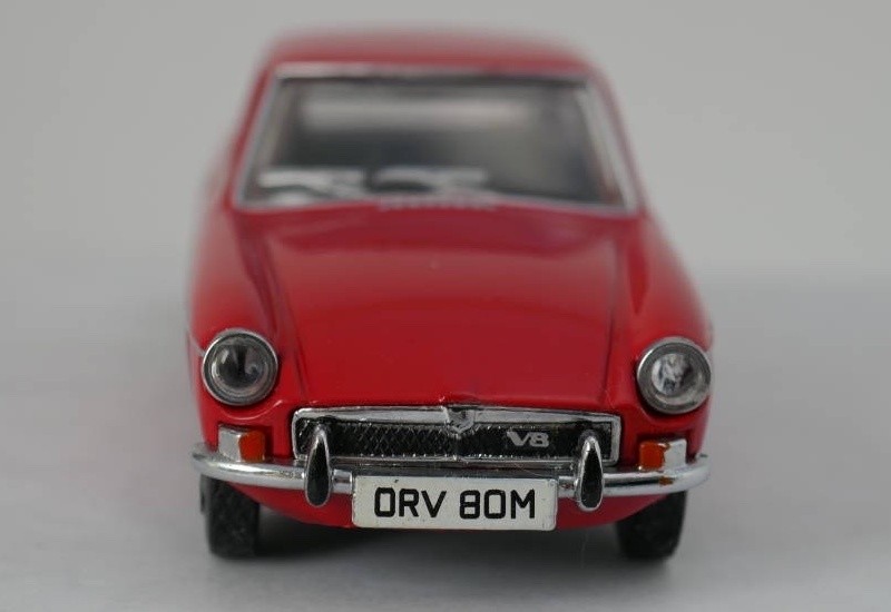 Super Rare Dinky Matchbox Collaboration 1/43 Mg Mgb Gt V8 1973 Red Mga ...