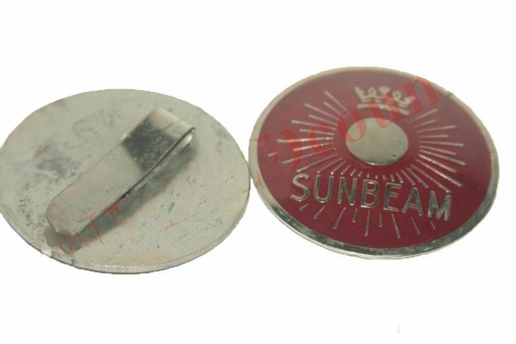 New Pair Red Sunbeam S7 S8 Motorcycle Petrol Tank Badge Monogram Set ...