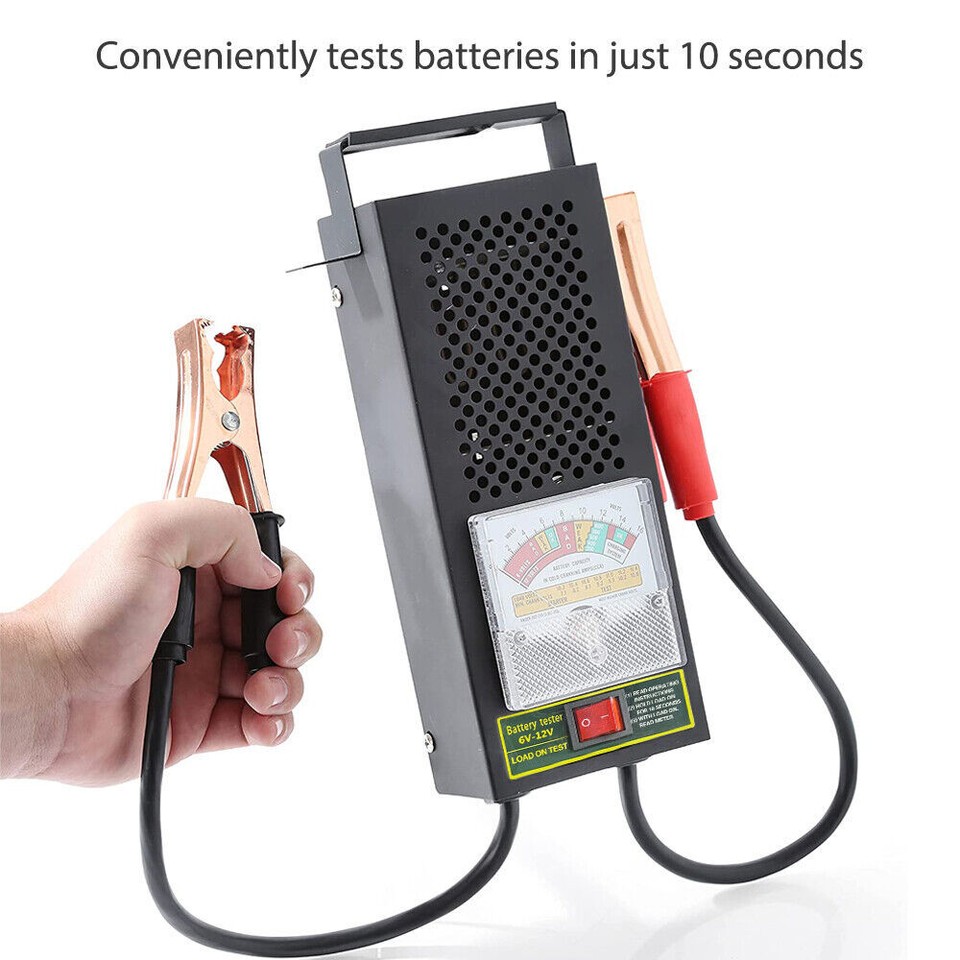 Automotive Battery Load Tester 6V 12V Battery Alternator Tester with ...