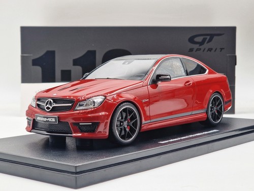 Mercedes-Benz C63 AMG W204 Edition 507 2014 Red 1:18 GT Spirit GT920 ...