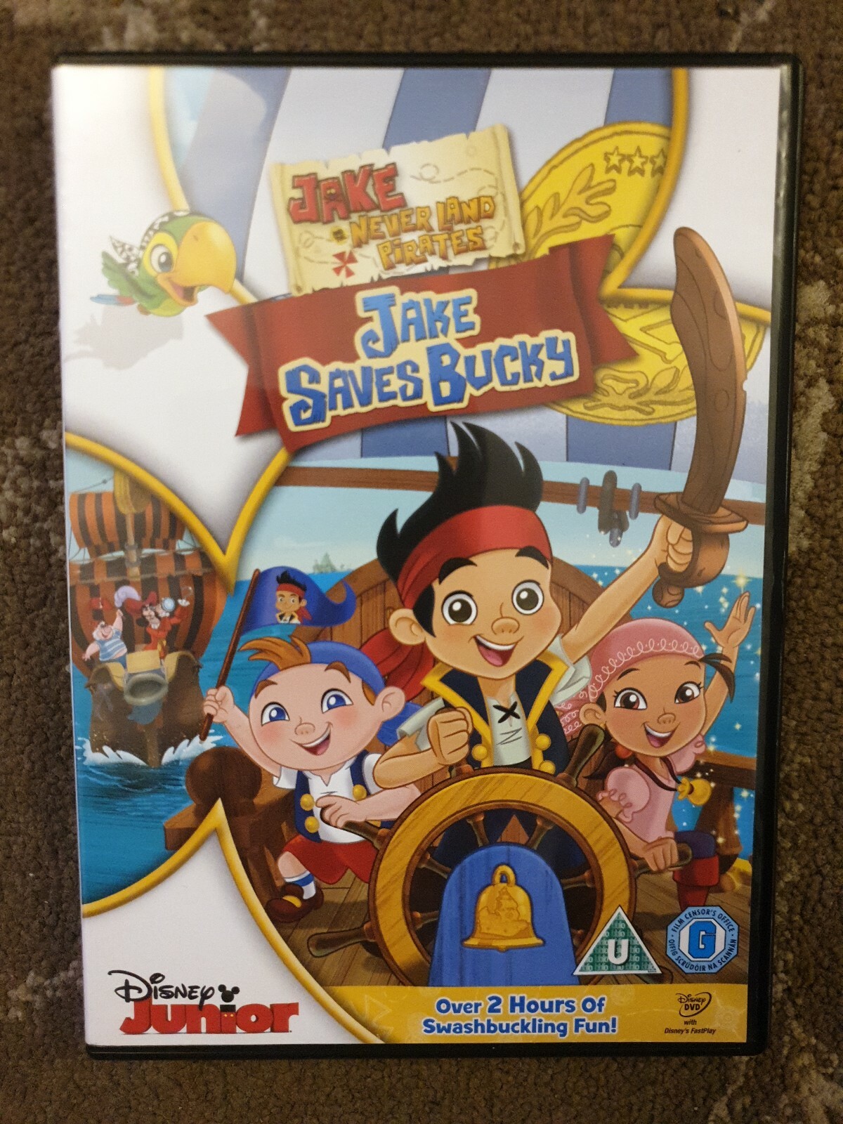 DISNEYS JAKE AND THE NEVER LAND PIRATES JAKE SAVES BUCKY DVD DISNEY ...