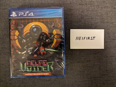 Limited Run Games #75 NEUROVOIDER Limited Edition (PlayStation 4, 2017 ...