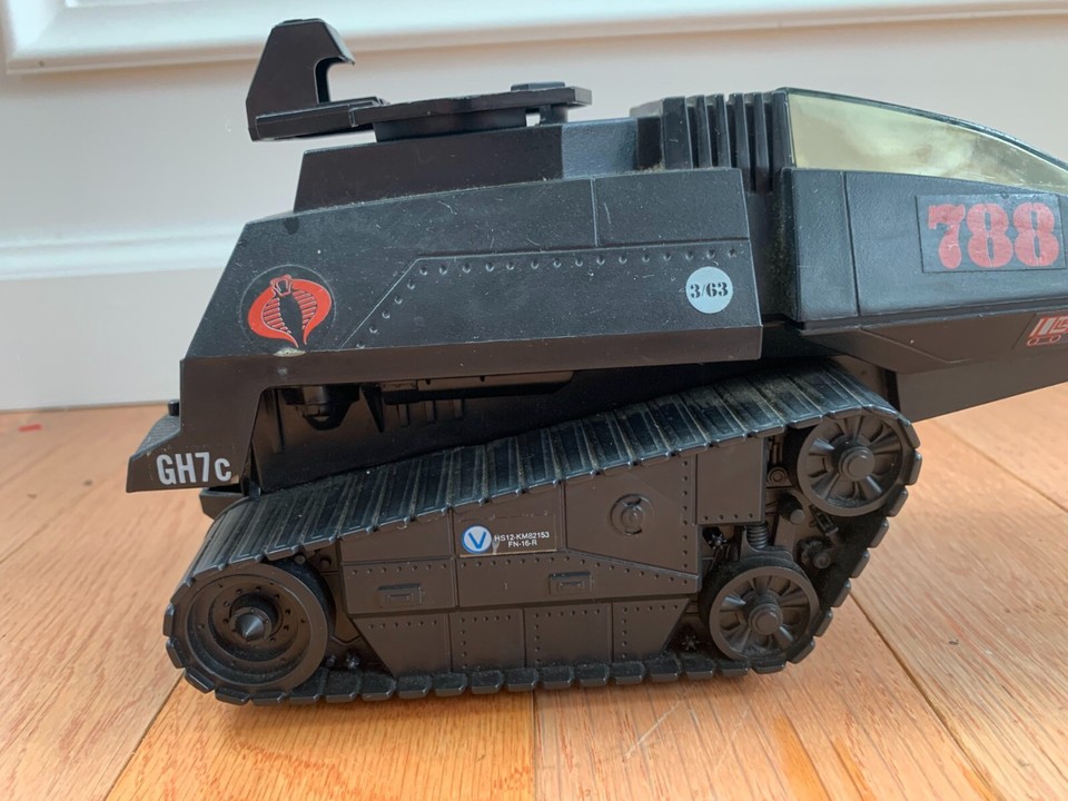 Vintage 1983 Hasbro GI Joe Cobra HISS Tank Vehicle Incomplete | eBay
