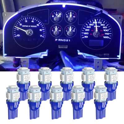 FOR 95-03 Ford Ranger Truck Dash Instrument Cluster Gauge blue LEDs ...