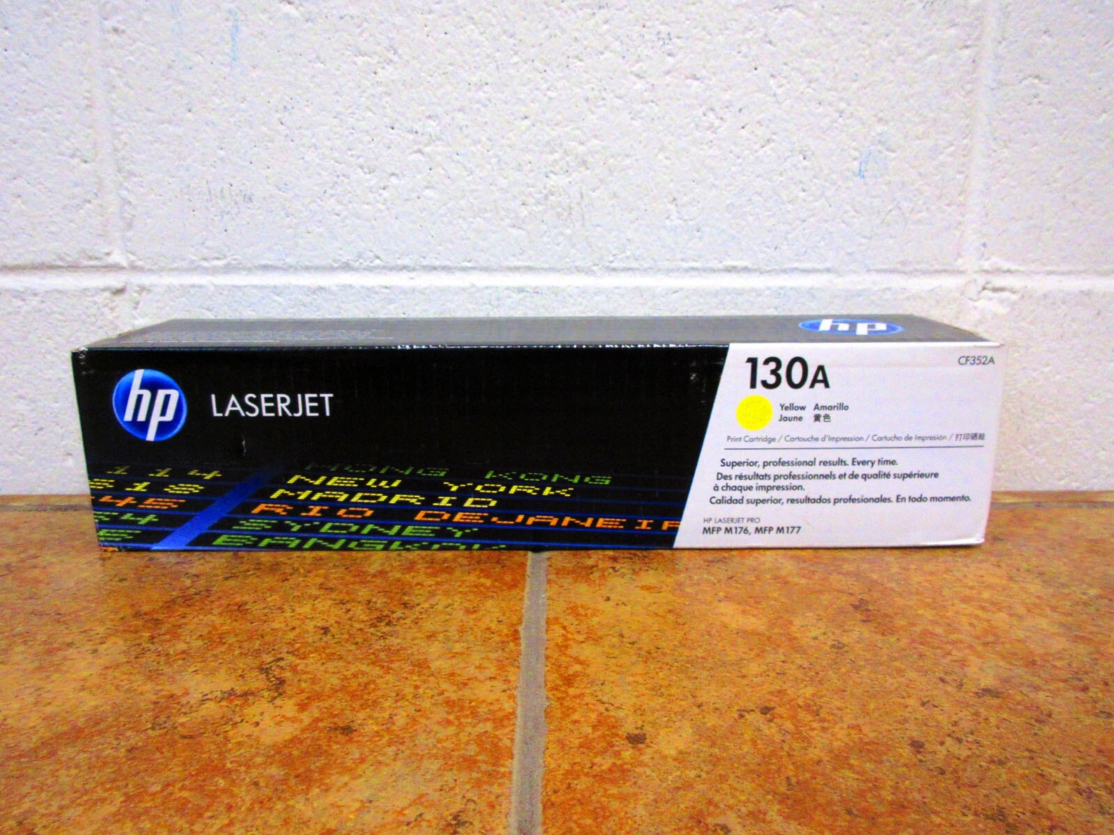 HP 130A CF352A Yellow Toner Print Cartridge Sealed | eBay