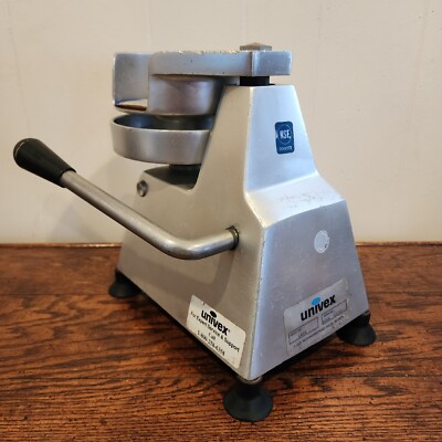 Univex 1406 6in. Patty Press Burger Mold AS IS Needs Repair | eBay