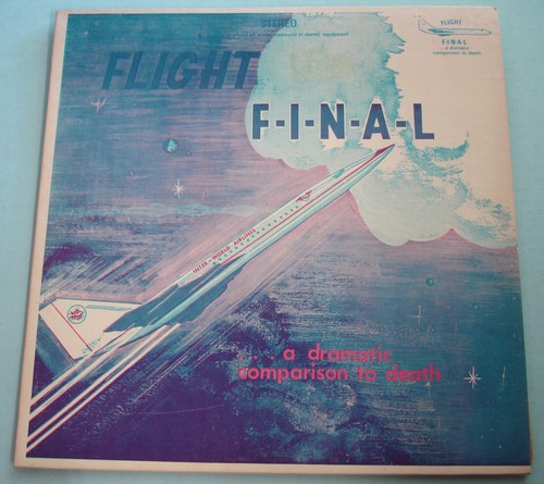 FLIGHT FINAL comparison to death INTERWORLD AIRLINES 1965 Lp VG ...
