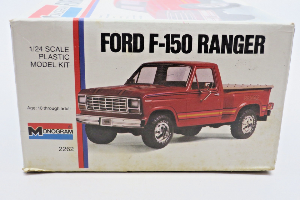 Monogram 1/24 Ford F-150 Ranger Model Kit Started As-Is | eBay