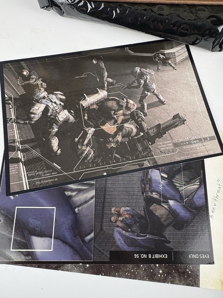 Halo Reach Legendary Edition Xbox 360 Box,statue,journal,game + Extras ...