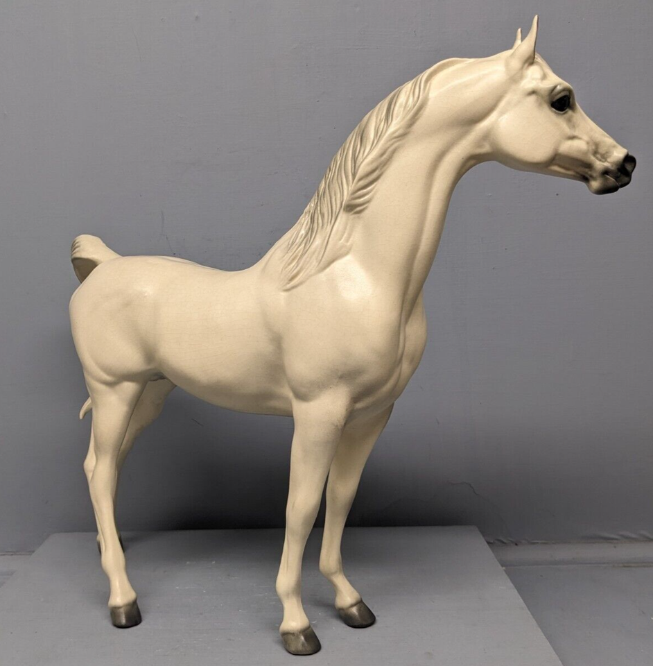 HTF Matte Hagen Renaker Large Arabian Stallion Nataf with a Repaired ...
