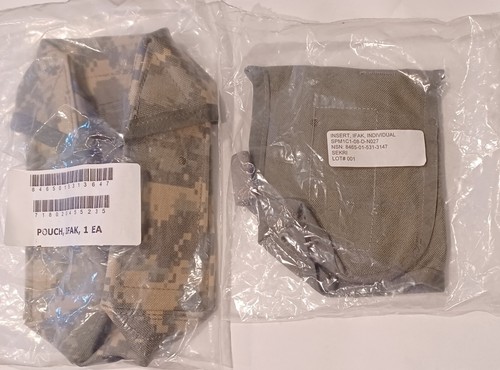 US Army ACU Molle IFAK First Aid Pouch with Insert - No Contents | eBay