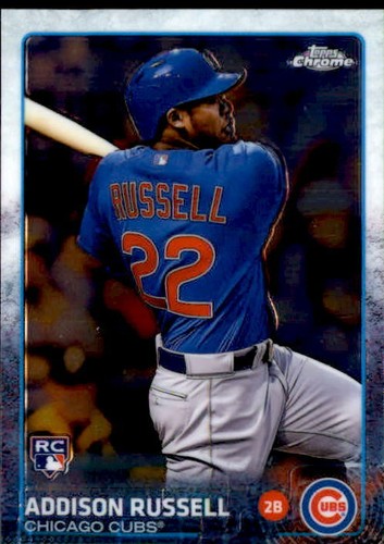 Addison Russell 2015 Topps Chrome Rookie Card #24 | eBay