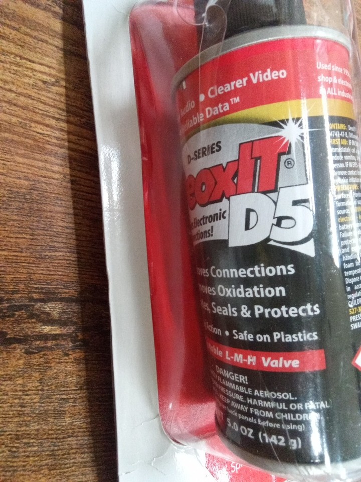 DeoxIT Spray D5 Contact Cleaner 198 Kb | eBay