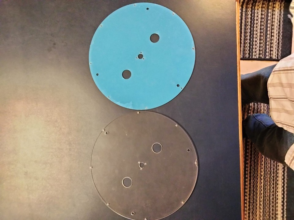 Pioneer PL-400 Acrylic Replacement Platter for See-thru Dealer Demo ...