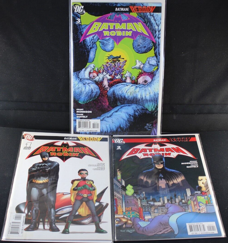 New 52 Batman & Robin 1 2 3 4th Print 1st Professor Pyg Comic Lot VG-FN ...