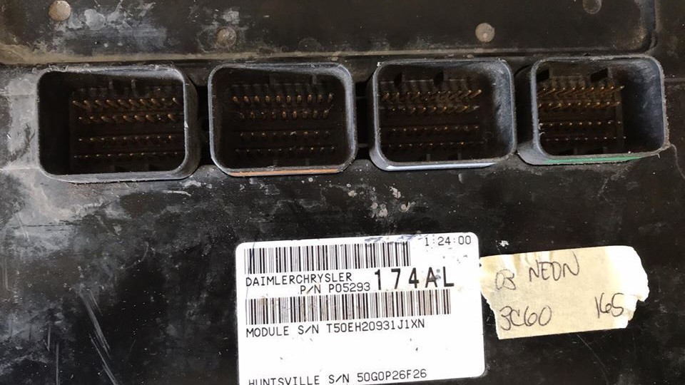 2003 Dodge Neon ecm ecu computer P05293174AL | eBay