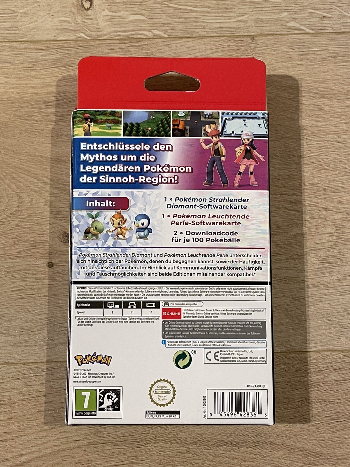 Pokemon Strahlender Diamant And Leuchtende Perle Doppelpack Nintendo