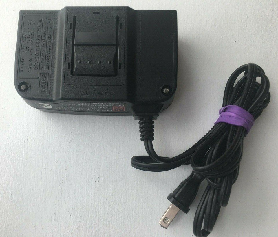 Original OEM Nintendo 64 N64 AC Power Supply Brick NUS-002 AC Adapter ...