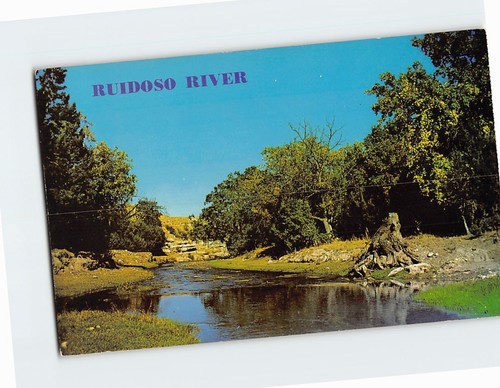 Postcard Ruidoso River Near Ruidoso New Mexico USA | eBay