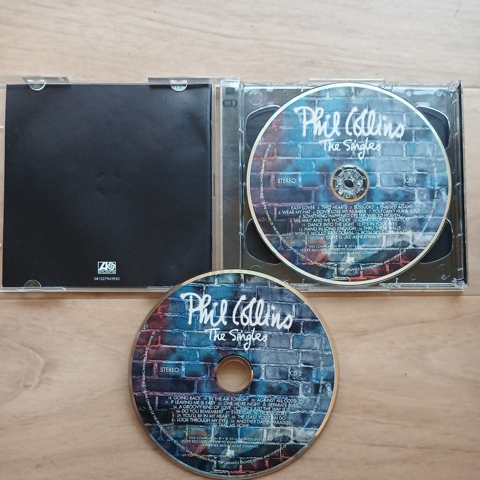 Phil Collins - The Singles (2 x CD, 2016) | eBay