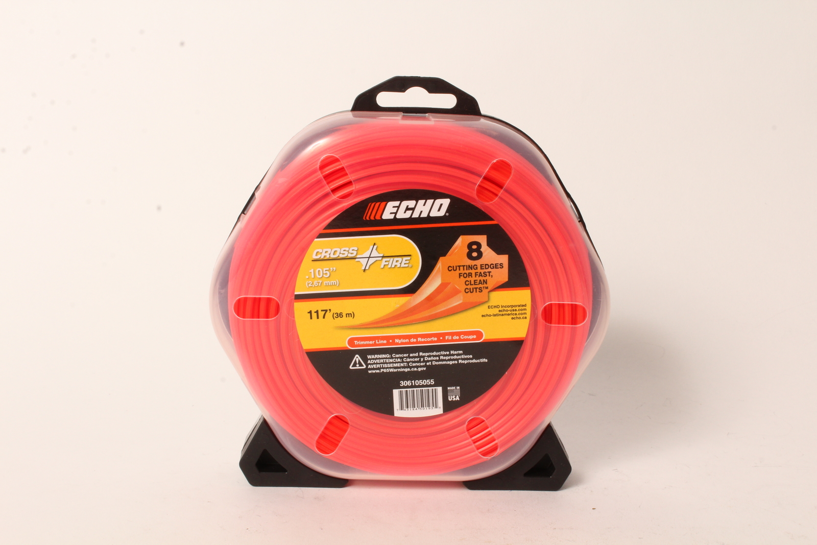 Echo 306105055 Crossfire .105" String Trimmer Line 1/2 lb Donut | eBay