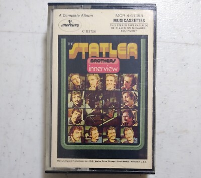 The Statler Brothers - Innerview - 1972 Mercury Paper Label Cassette ...