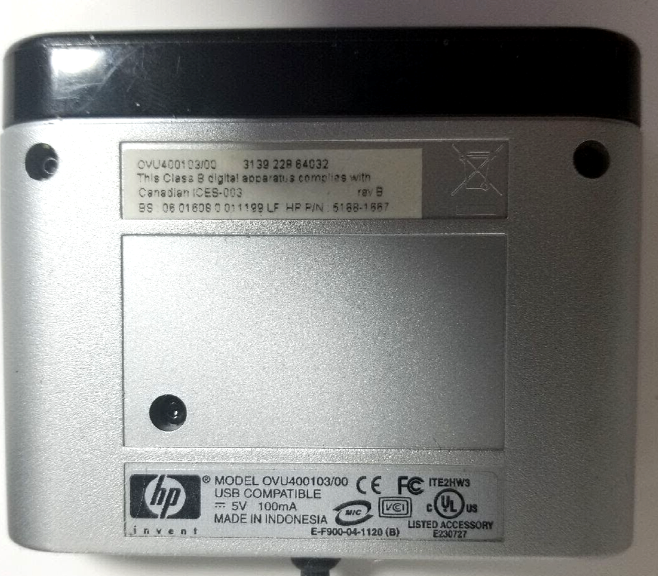 Genuine HP Media Center USB IR Receiver OVU400103/00 Unit | eBay