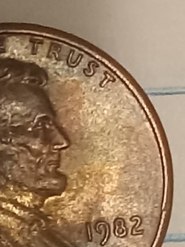 1982 p small date copper penny | eBay