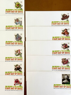 U.S. Stamp Scott #3944 37c Muppets Set of 11 DCP First Day Covers | eBay