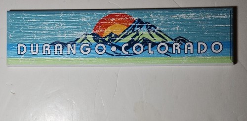 Custom DURANGO Colorado Sign 3"x12" - Hand Made Beautiful Rustic Wooden ...