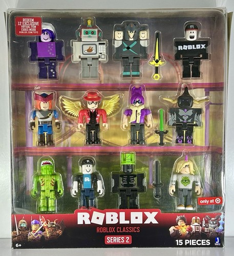 ROBLOX Classics Series 2 — 15 Pieces EXCLUSIVE Target Include Virtual ...