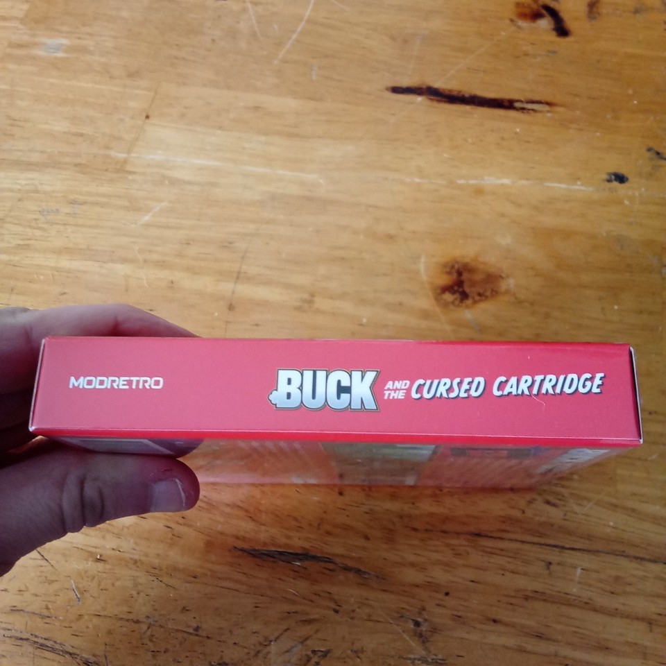 NEW Buck And The Cursed Cartridge ModRetro Chromatic Gamestop Gameboy ...