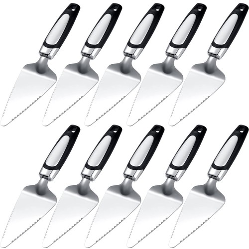 10 Pcs Pizza Spatula Pie Server Set Stainless Steel Pizza Spatula Cake ...