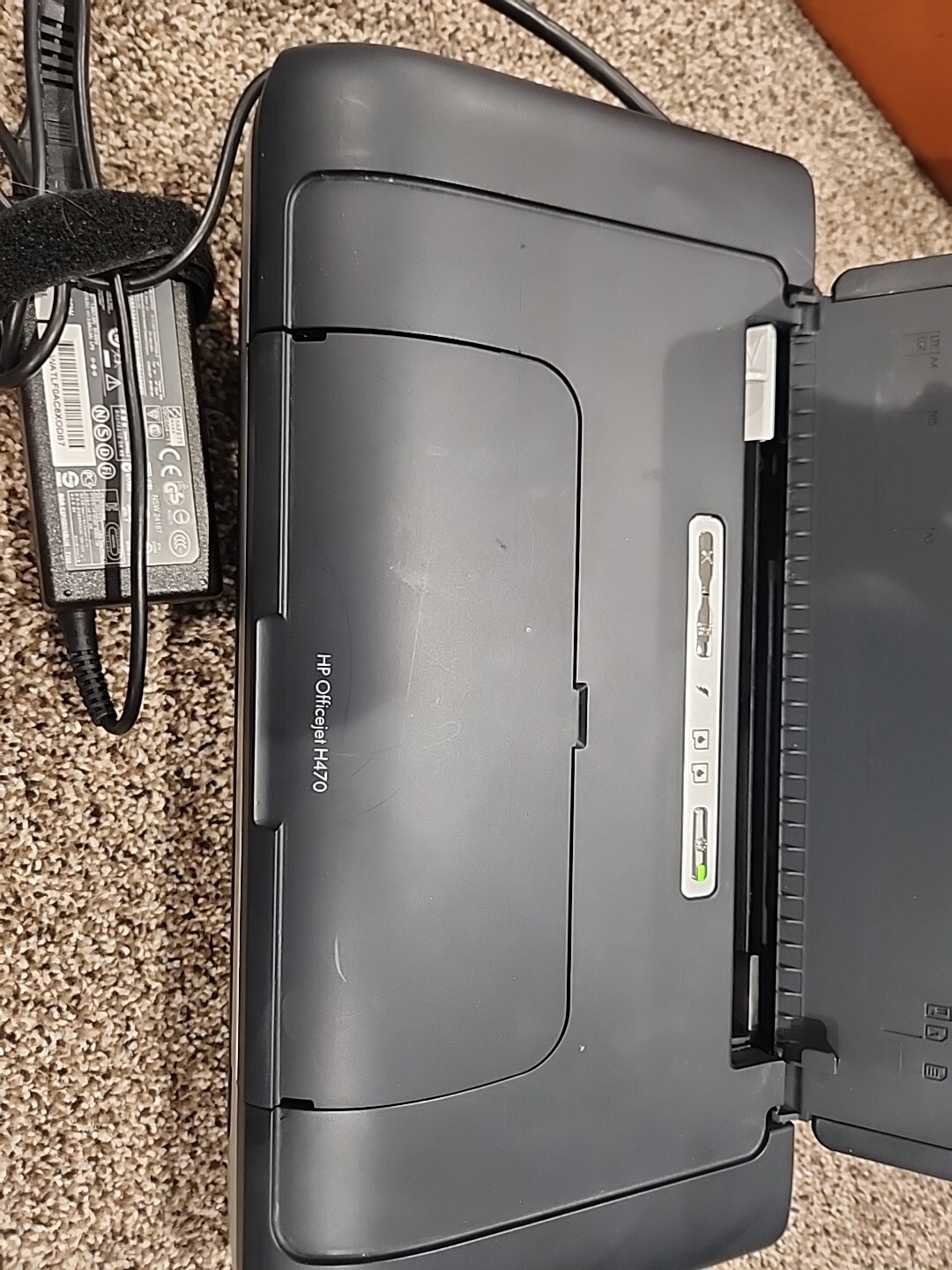 HP H470 Office Jet Mobile Printer Tested No Ink H1 | eBay