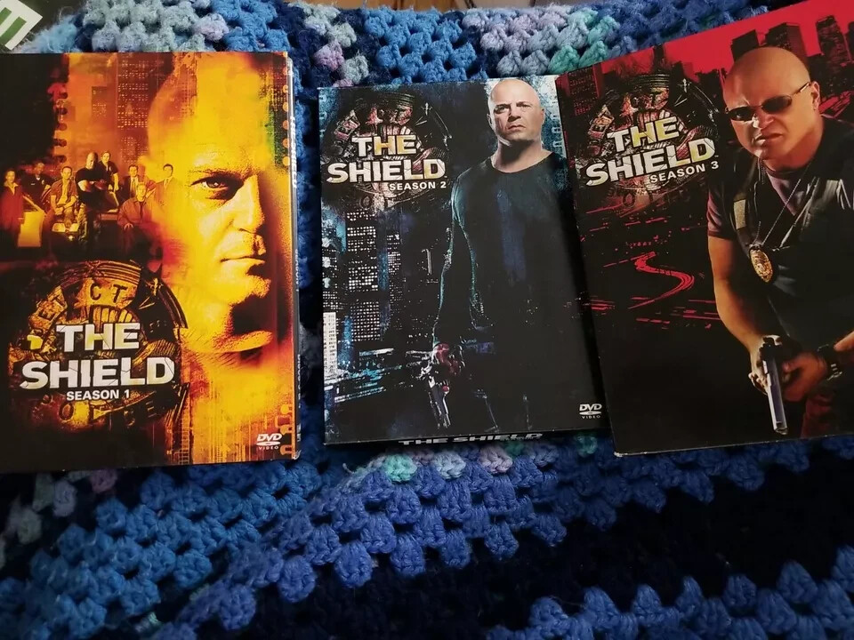 The Shield TV Series Seasons 1-3 12 DVD set Michael Chiklis | eBay