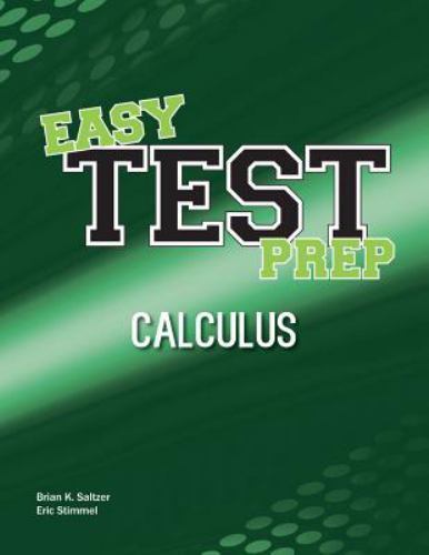 Easy Test Prep Ser.: Easy Test Prep: Calculus by Not Available (2014 ...