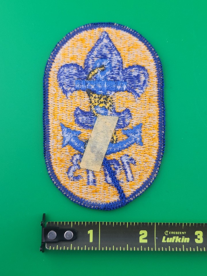1973 National Jamboree Navy Anchor Recruiter Patch BSA Boy Scouts Of ...