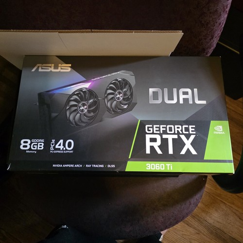 ASUS NVIDIA GeForce RTX 3060Ti 8GB GDDR6X Dual Video Graphics Card Black | eBay
