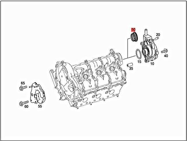 Genuine MERCEDES Engine Expansion Cap 65mm 0009985690 | eBay