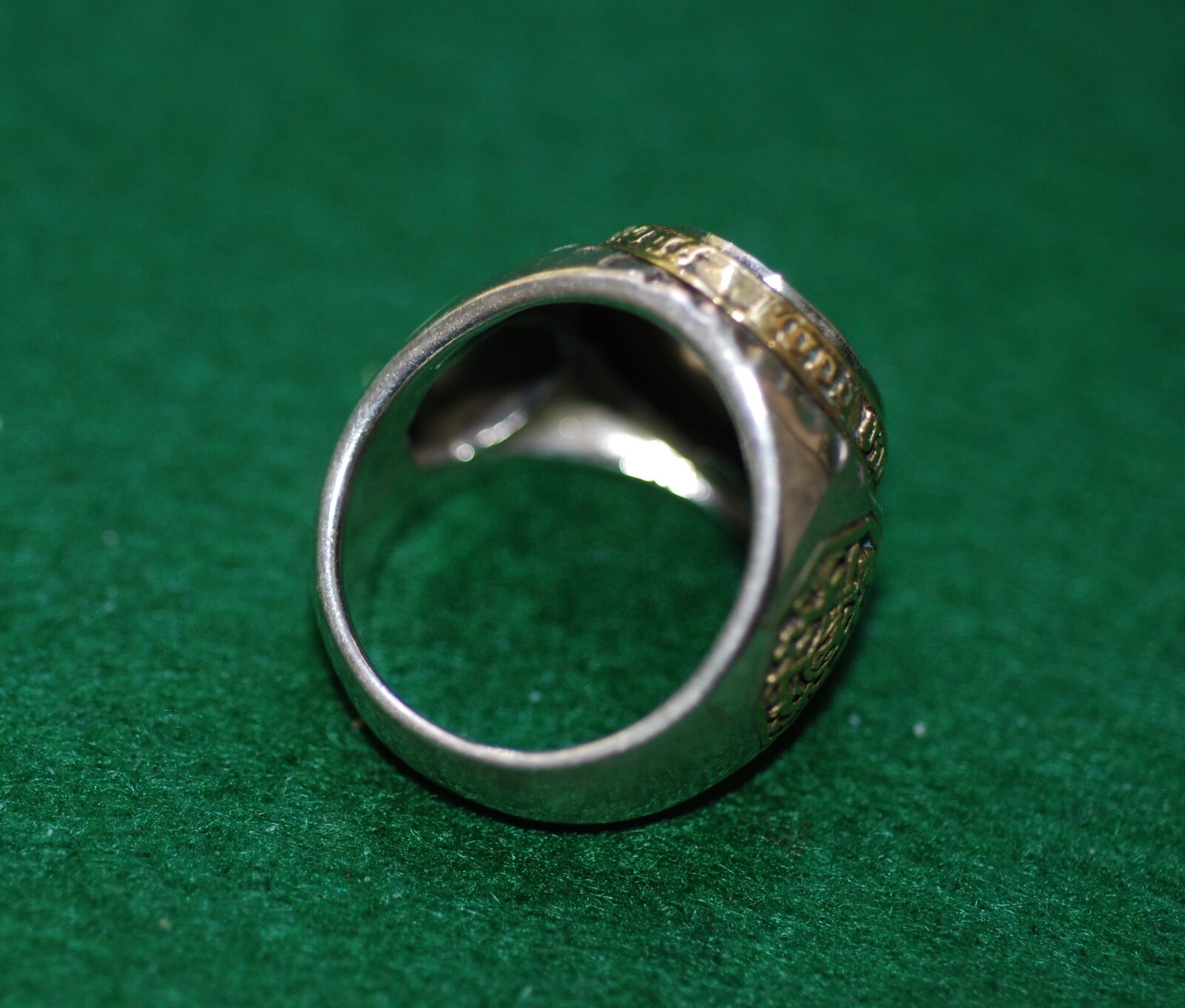 Beautiful Sterling Silver Virgin Mary 'Nuestra Señora De Guadalupe' Ring, Sz.10 | eBay